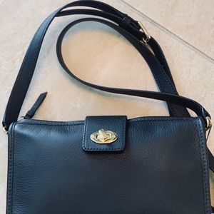 Talbots Bags | Black Crossbody Bag | Poshmark